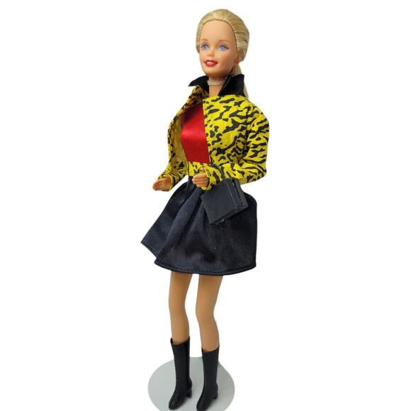 Mattel | Toys | Vintage Animal Print Outfit Barbie Restyled | Poshmark